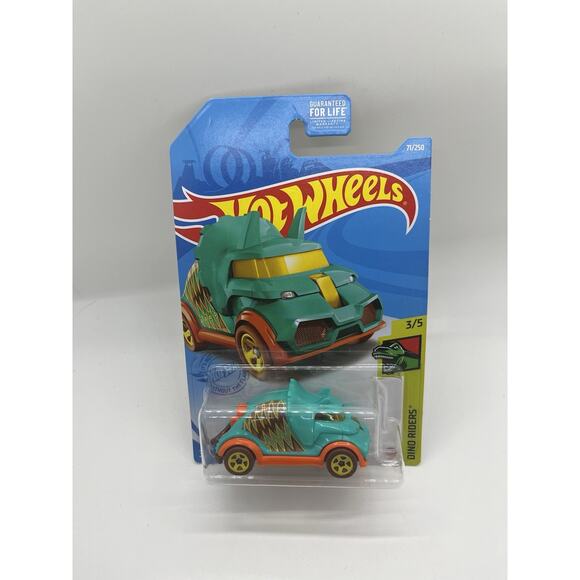 Mattel | Toys | Hot Wheels Dino Riders Tricera Truck Diecast Vehicle ...